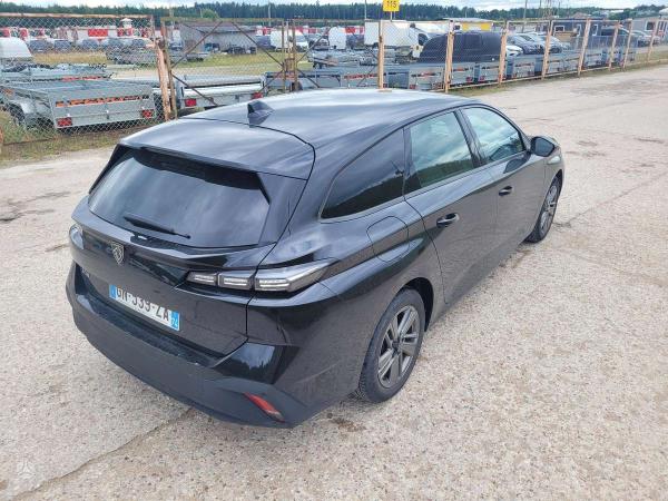 Black Peugeot 308 2023 in Vilnius, with an engine capacity of 1.20 L and mileage of 123 thousand km for 10648 €, photo 7 on AUTOMOTO.COM.LV