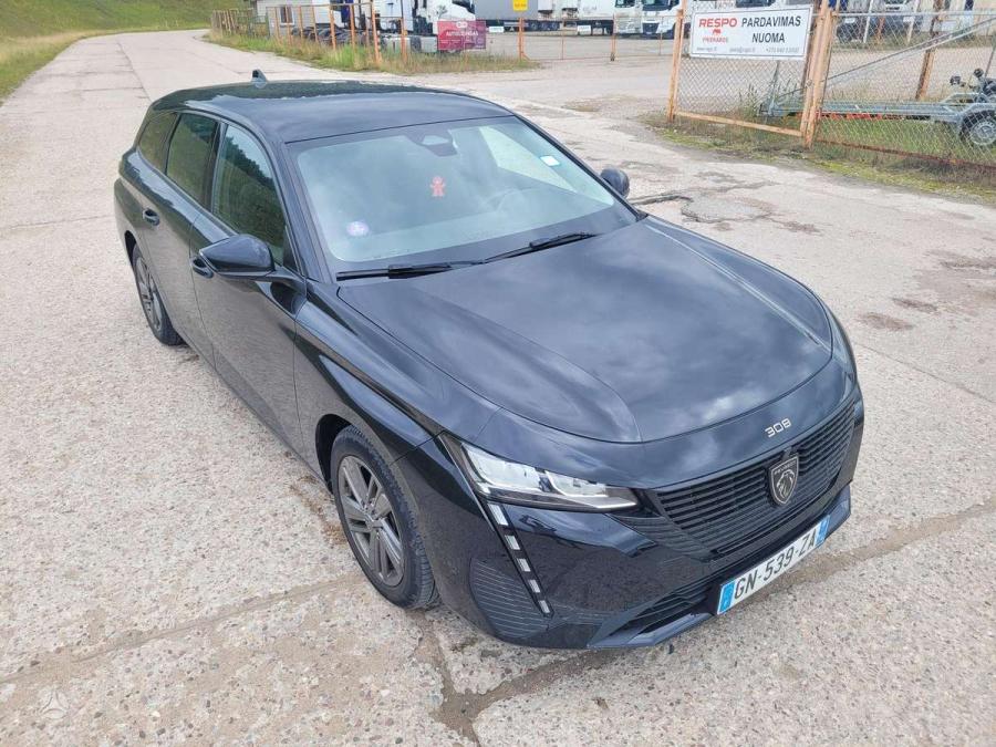 Melns Peugeot 308 2023 Viļņa, ar dzinēja tilpumu 1.20 L un nobraukumu 123 tūkst. km par 10648 €, foto 11 vietnē AUTOMOTO.COM.LV