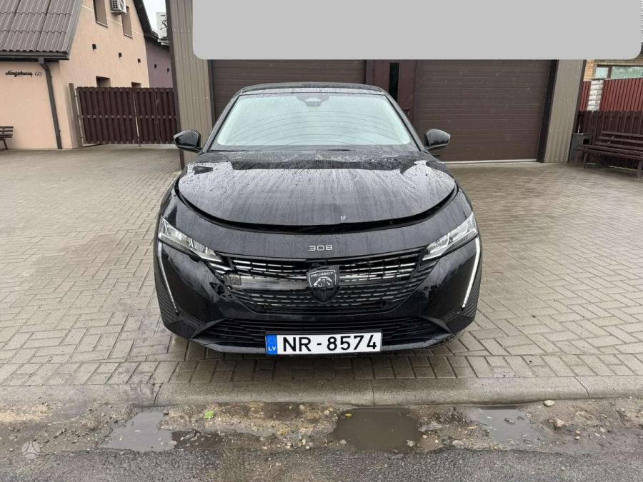 Melns Peugeot 308 2023 Kauņa, ar dzinēja tilpumu 1.20 L un nobraukumu 42 tūkst. km par 11900 €, foto 6 vietnē AUTOMOTO.COM.LV