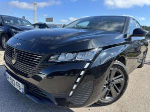 Black Peugeot 308 2023 in Vilnius, with an engine capacity of 1.20 L and mileage of 152 thousand km for 10042 €, photo  on AUTOMOTO.COM.LV