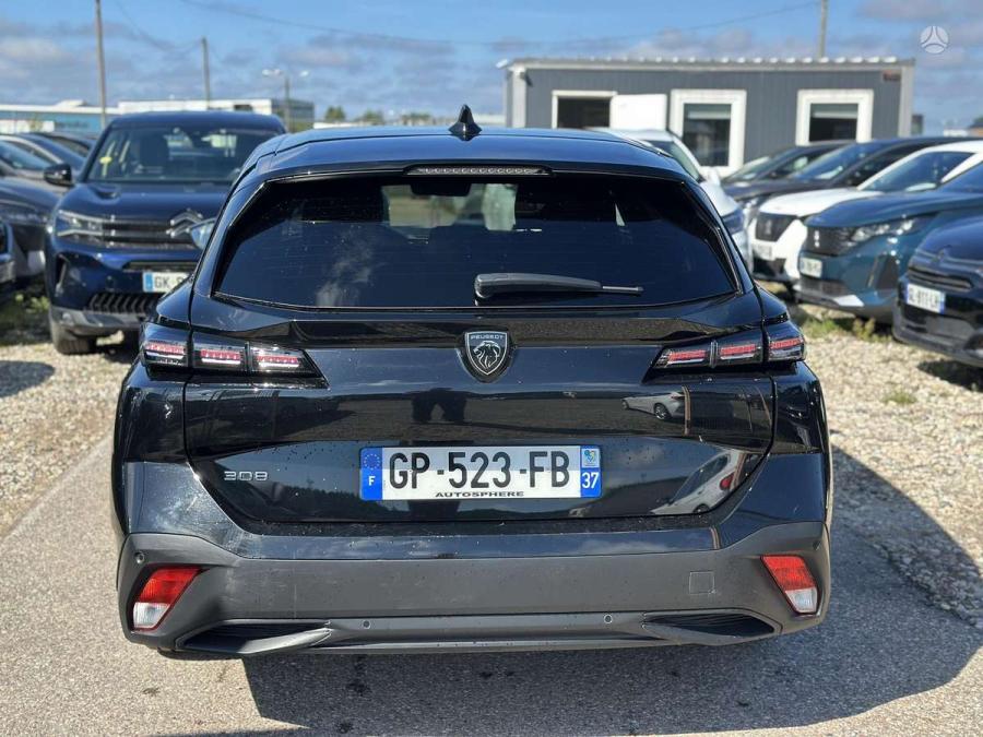 Melns Peugeot 308 2023 Viļņa, ar dzinēja tilpumu 1.20 L un nobraukumu 152 tūkst. km par 10042 €, foto 6 vietnē AUTOMOTO.COM.LV