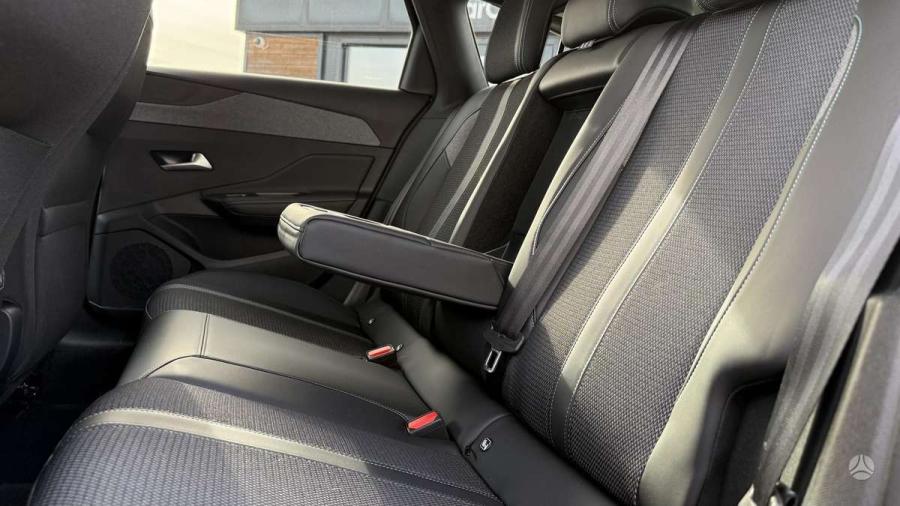 Black Peugeot 308 2023 in Vilnius, with an engine capacity of 1.20 L and mileage of 155 thousand km for 11979 €, photo 18 on AUTOMOTO.COM.LV