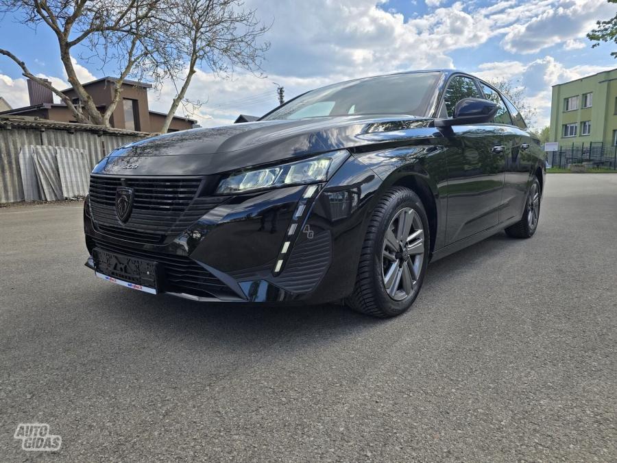 Melns Peugeot 308 2024 Raseiniai, ar dzinēja tilpumu 1.20 L un nobraukumu 14 tūkst. km par 15600 €, foto 1 vietnē AUTOMOTO.COM.LV