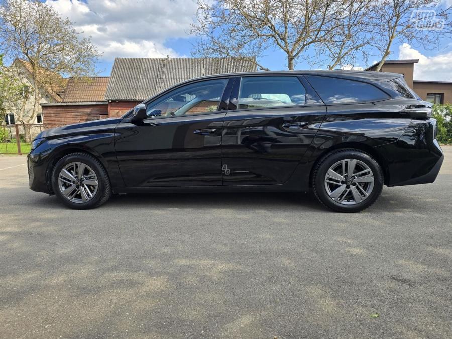 Melns Peugeot 308 2024 Raseiniai, ar dzinēja tilpumu 1.20 L un nobraukumu 14 tūkst. km par 15600 €, foto 4 vietnē AUTOMOTO.COM.LV
