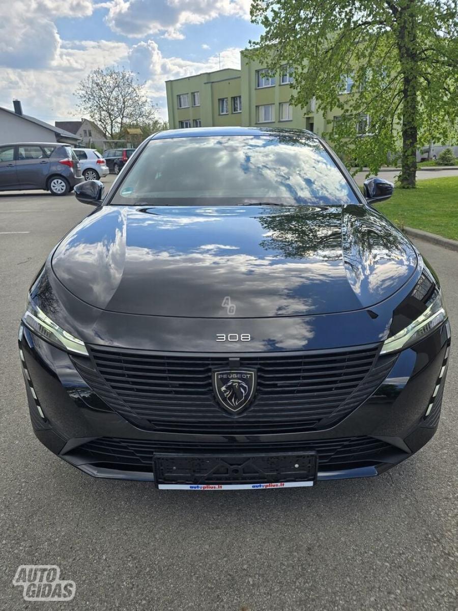 Melns Peugeot 308 2024 Raseiniai, ar dzinēja tilpumu 1.20 L un nobraukumu 14 tūkst. km par 15600 €, foto 9 vietnē AUTOMOTO.COM.LV