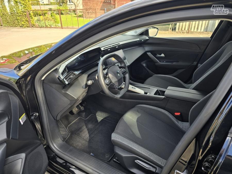 Melns Peugeot 308 2024 Raseiniai, ar dzinēja tilpumu 1.20 L un nobraukumu 14 tūkst. km par 15600 €, foto 16 vietnē AUTOMOTO.COM.LV