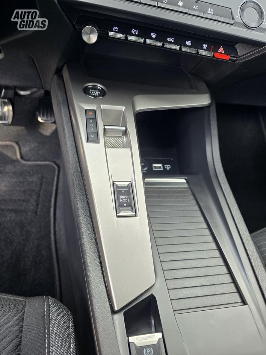 Melns Peugeot 308 2024 Raseiniai, ar dzinēja tilpumu 1.20 L un nobraukumu 14 tūkst. km par 15600 €, foto 17 vietnē AUTOMOTO.COM.LV