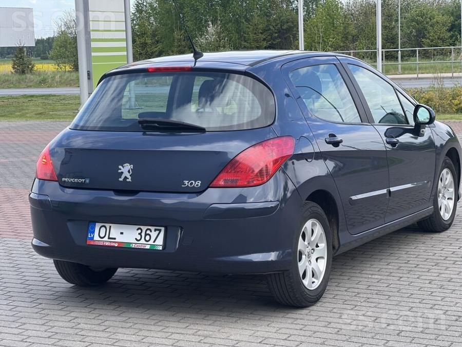 Zils Peugeot 308 2008 Jēkabpils, ar dzinēja tilpumu 1.60 L un nobraukumu 209 tūkst. km par 2950 €, foto 7 vietnē AUTOMOTO.COM.LV