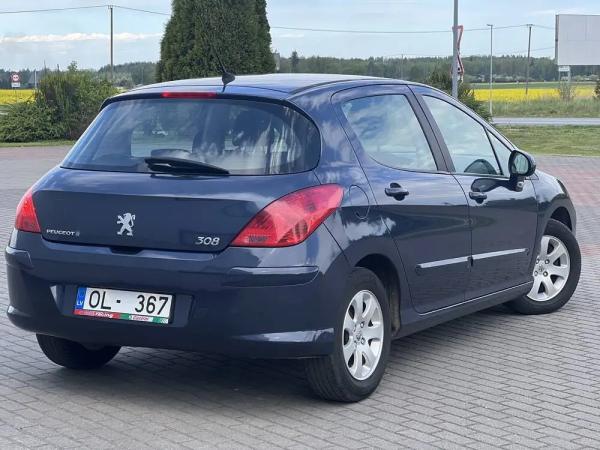Синий Пежо 308 2008 в Екабпилс, объемом двигателя 1.60 л и пробегом 209 тыс. км за 2950 €, фото 2 на AUTOMOTO.COM.LV