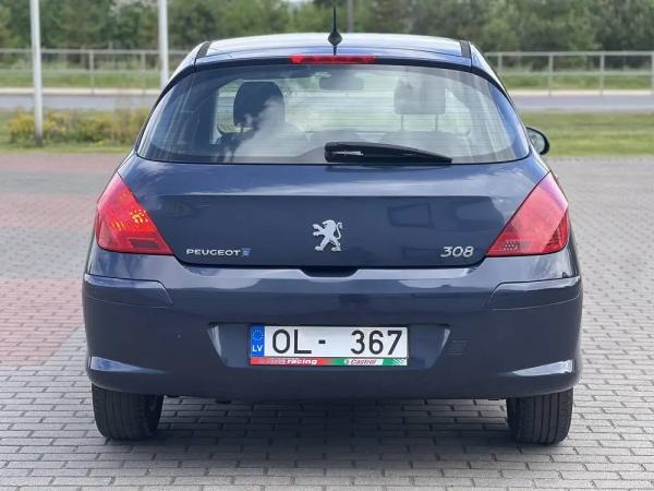 Синий Пежо 308 2008 в Екабпилс, объемом двигателя 1.60 л и пробегом 209 тыс. км за 2950 €, фото 7 на AUTOMOTO.COM.LV