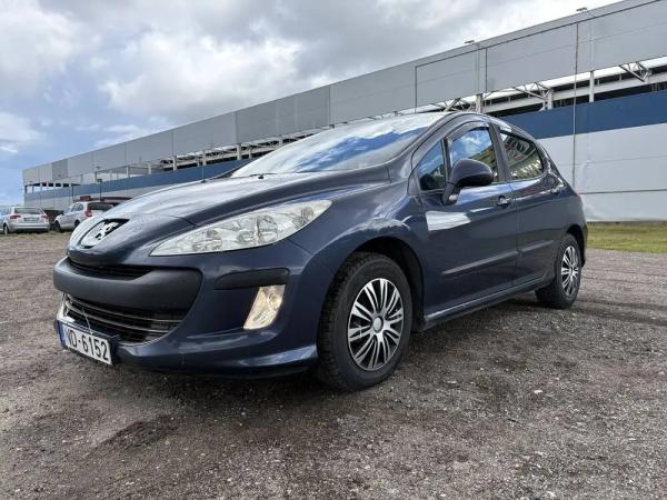 Blue Peugeot 308 2008 in Daugavpils, with an engine capacity of 1.60 L and mileage of 191 thousand km for 1800 €, photo 1 on AUTOMOTO.COM.LV