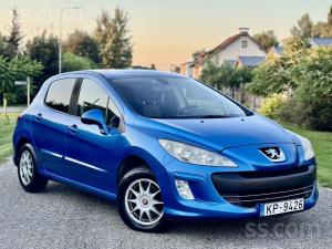 Blue Peugeot 308 2008 in Riga, with an engine capacity of 1.60 L and mileage of 268 thousand km for 1580 €, photo  on AUTOMOTO.COM.LV