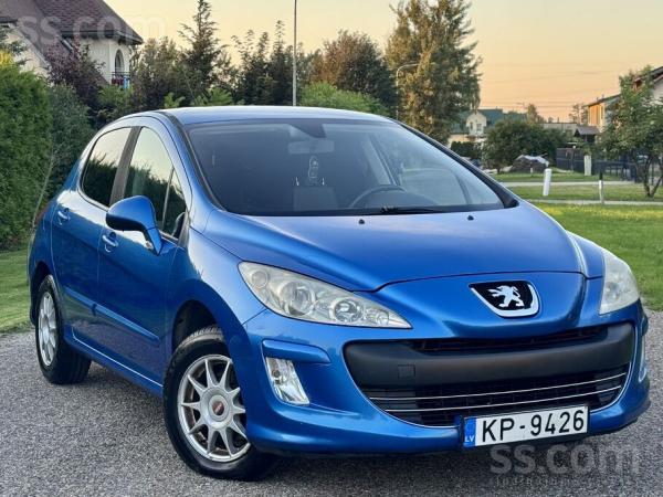 Blue Peugeot 308 2008 in Riga, with an engine capacity of 1.60 L and mileage of 268 thousand km for 1580 €, photo 3 on AUTOMOTO.COM.LV