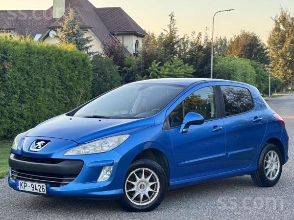 Blue Peugeot 308 2008 in Riga, with an engine capacity of 1.60 L and mileage of 268 thousand km for 1580 €, photo 5 on AUTOMOTO.COM.LV