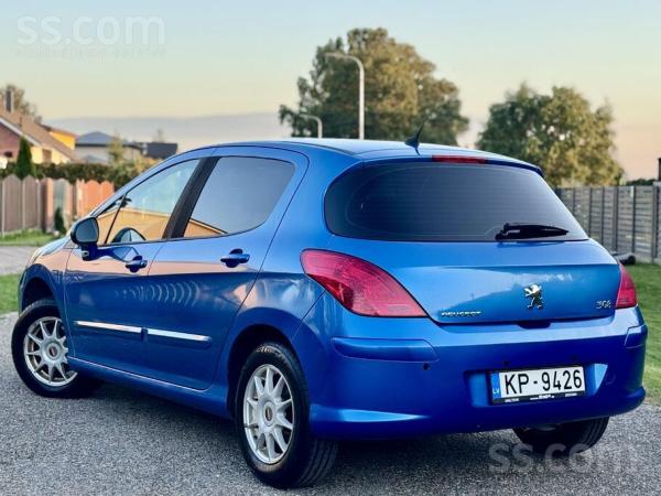 Blue Peugeot 308 2008 in Riga, with an engine capacity of 1.60 L and mileage of 268 thousand km for 1580 €, photo 8 on AUTOMOTO.COM.LV