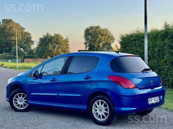 Blue Peugeot 308 2008 in Riga, with an engine capacity of 1.60 L and mileage of 268 thousand km for 1580 €, photo 9 on AUTOMOTO.COM.LV