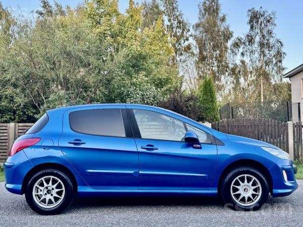 Blue Peugeot 308 2008 in Riga, with an engine capacity of 1.60 L and mileage of 268 thousand km for 1580 €, photo 10 on AUTOMOTO.COM.LV