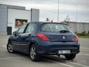 Blue Peugeot 308 2008 in Jelgava, with an engine capacity of 1.60 L and mileage of 0 thousand km for 2250 €, photo 4 on AUTOMOTO.COM.LV