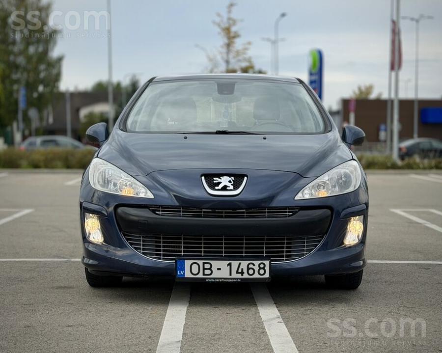 Blue Peugeot 308 2008 in Jelgava, with an engine capacity of 1.60 L and mileage of 0 thousand km for 2250 €, photo 6 on AUTOMOTO.COM.LV
