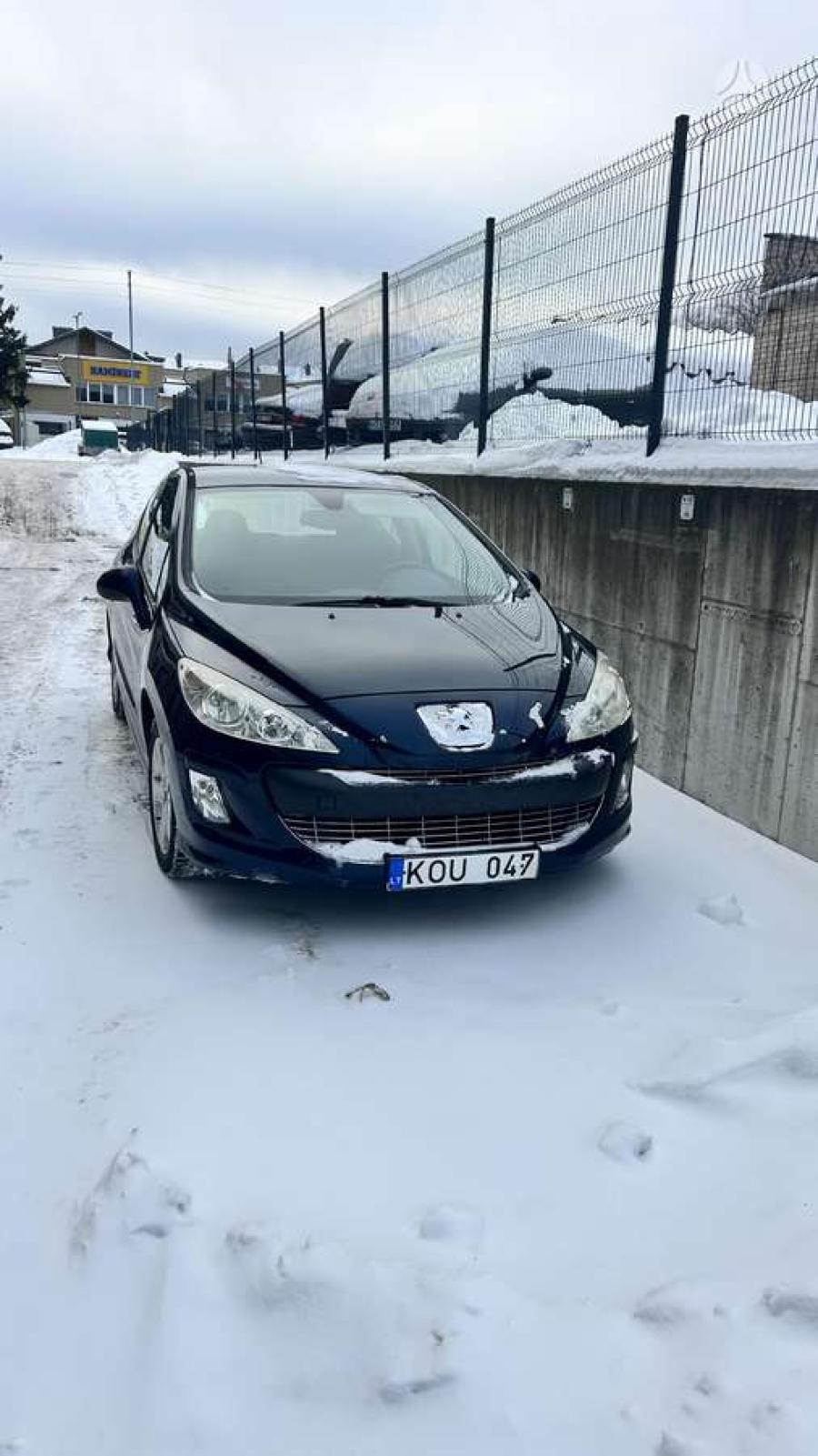 Blue Peugeot 308 2009 in Palanga, with an engine capacity of 1.40 L and mileage of 162 thousand km for 1600 €, photo 10 on AUTOMOTO.COM.LV