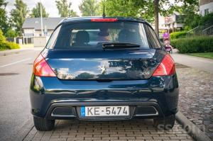 Blue Peugeot 308 2009 in Riga, with an engine capacity of 1.60 L and mileage of 125 thousand km for 1990 €, photo 6 on AUTOMOTO.COM.LV