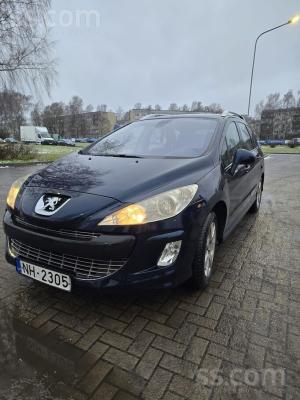 Blue Peugeot 308 2009 in Preili, with an engine capacity of 1.60 L and mileage of 292 thousand km for 1950 €, photo  on AUTOMOTO.COM.LV