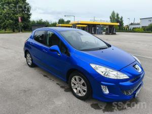 Blue Peugeot 308 2009 in Aizkraukle, with an engine capacity of 1.60 L and mileage of 263 thousand km for 2000 €, photo 3 on AUTOMOTO.COM.LV