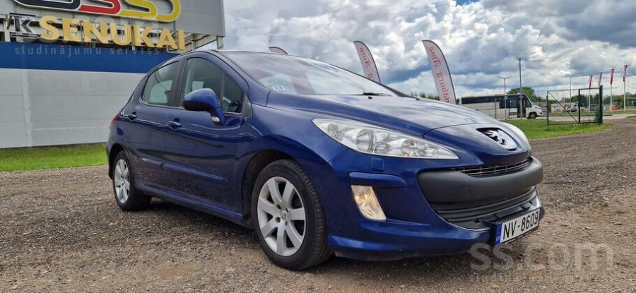 Zils Peugeot 308 2010 Daugavpils, ar dzinēja tilpumu 1.60 L un nobraukumu 203 tūkst. km par 3850 €, foto 7 vietnē AUTOMOTO.COM.LV