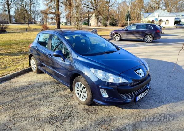Blue Peugeot 308 2010 in Tartu, with an engine capacity of 1.60 L and mileage of 197 thousand km for 1990 €, photo 3 on AUTOMOTO.COM.LV