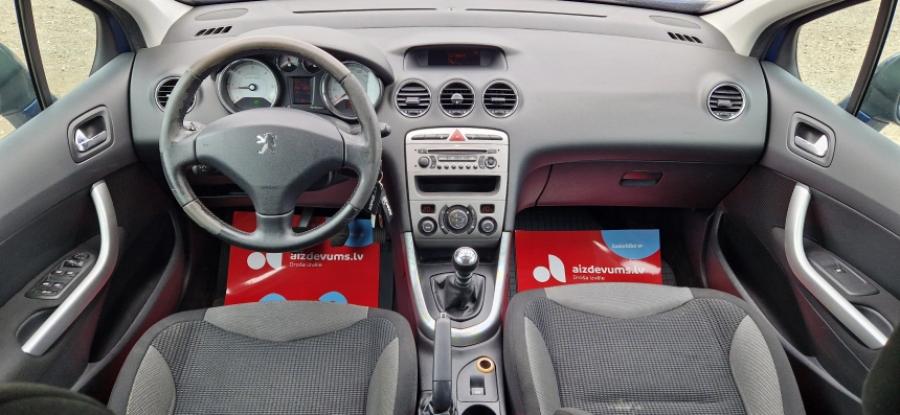 Blue Peugeot 308 2010 in Riga, with an engine capacity of 1.60 L and mileage of 203 thousand km for 4450 €, photo 34 on AUTOMOTO.COM.LV