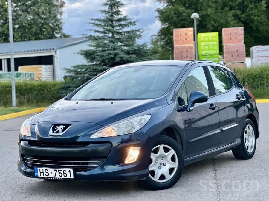 Blue Peugeot 308 2010 in Jelgava, with an engine capacity of 1.60 L and mileage of 194 thousand km for 1750 €, photo 6 on AUTOMOTO.COM.LV