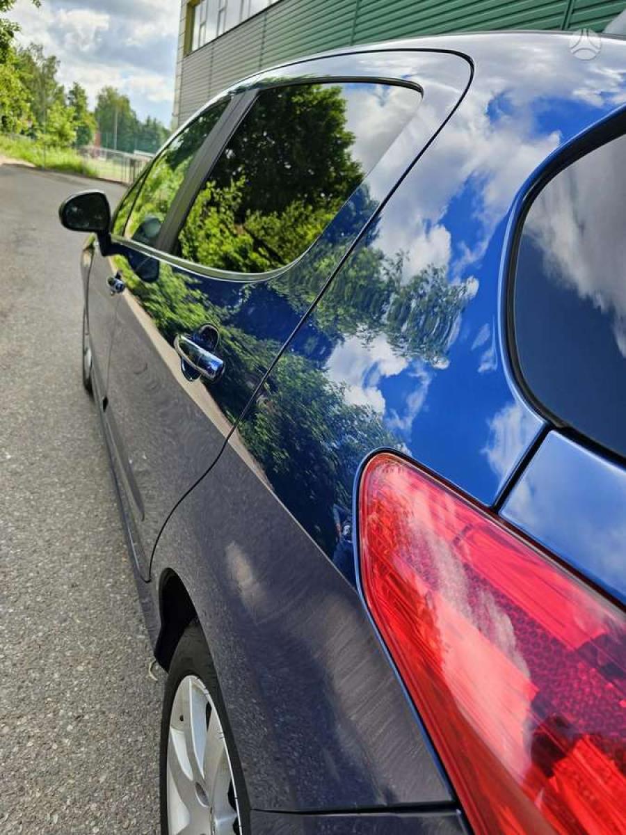 Blue Peugeot 308 2010 in Vilnius, with an engine capacity of 1.56 L and mileage of 283 thousand km for 2200 €, photo 8 on AUTOMOTO.COM.LV