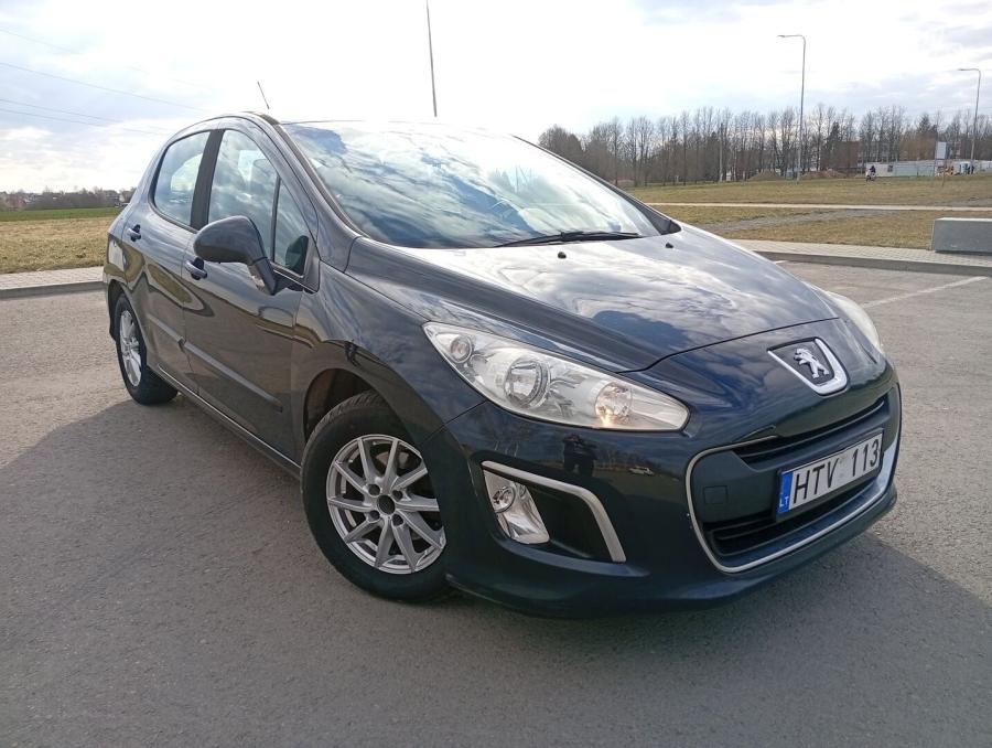 Blue Peugeot 308 2011 in Vilnius, with an engine capacity of 1.60 L and mileage of 320 thousand km for 1850 €, photo 4 on AUTOMOTO.COM.LV