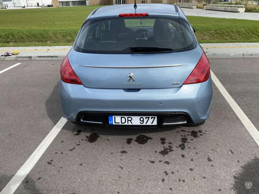Zils Peugeot 308 2011 Klaipėda, ar dzinēja tilpumu 1.60 L un nobraukumu 207 tūkst. km par 2200 €, foto 10 vietnē AUTOMOTO.COM.LV