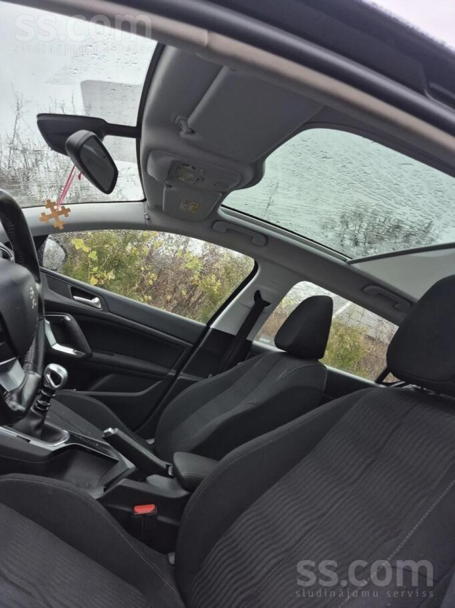 Blue Peugeot 308 2014 in Jelgava, with an engine capacity of 1.60 L and mileage of 128 thousand km for 7995 €, photo 7 on AUTOMOTO.COM.LV