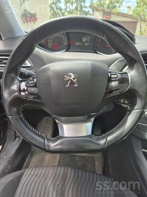 Blue Peugeot 308 2014 in Jelgava, with an engine capacity of 1.60 L and mileage of 128 thousand km for 7995 €, photo 10 on AUTOMOTO.COM.LV