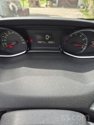 Blue Peugeot 308 2014 in Jelgava, with an engine capacity of 1.60 L and mileage of 129 thousand km for 5295 €, photo 10 on AUTOMOTO.COM.LV