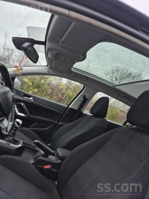 Blue Peugeot 308 2014 in Jelgava, with an engine capacity of 1.60 L and mileage of 129 thousand km for 5295 €, photo 12 on AUTOMOTO.COM.LV