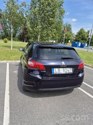 Blue Peugeot 308 2014 in Jelgava, with an engine capacity of 1.60 L and mileage of 129 thousand km for 5295 €, photo 15 on AUTOMOTO.COM.LV
