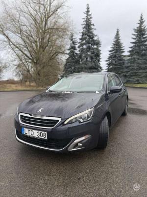 Zils Peugeot 308 2015 Kauņa, ar dzinēja tilpumu 1.56 L un nobraukumu 143 tūkst. km par 5500 €, foto  vietnē AUTOMOTO.COM.LV