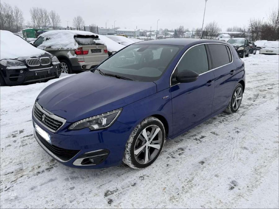 Zils Peugeot 308 2015 Tauragė, ar dzinēja tilpumu 1.20 L un nobraukumu 152 tūkst. km par 5500 €, foto 1 vietnē AUTOMOTO.COM.LV