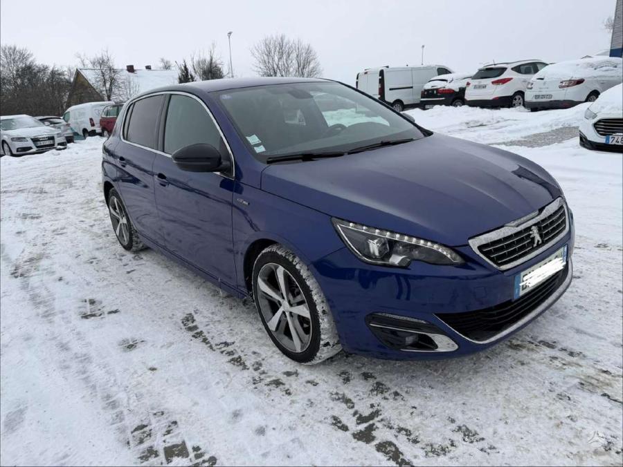 Zils Peugeot 308 2015 Tauragė, ar dzinēja tilpumu 1.20 L un nobraukumu 152 tūkst. km par 5500 €, foto 2 vietnē AUTOMOTO.COM.LV