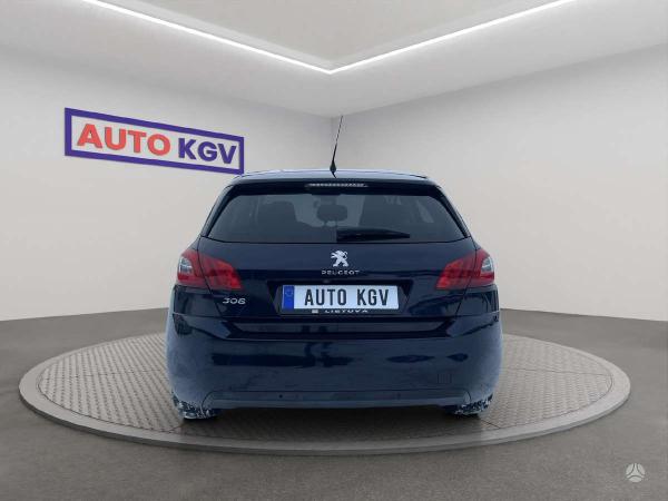 Blue Peugeot 308 2015 in Kaunas, with an engine capacity of 1.60 L and mileage of 143 thousand km for 6399 €, photo 4 on AUTOMOTO.COM.LV