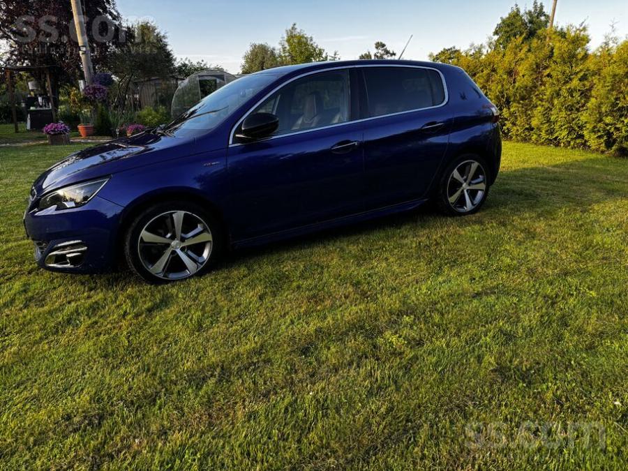 Zils Peugeot 308 2015 Bauska, ar dzinēja tilpumu 1.20 L un nobraukumu 115 tūkst. km par 7000 €, foto 6 vietnē AUTOMOTO.COM.LV