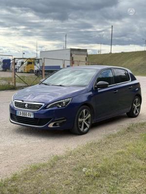 Blue Peugeot 308 2015 in Vilnius, with an engine capacity of 1.20 L and mileage of 220 thousand km for 4000 €, photo  on AUTOMOTO.COM.LV