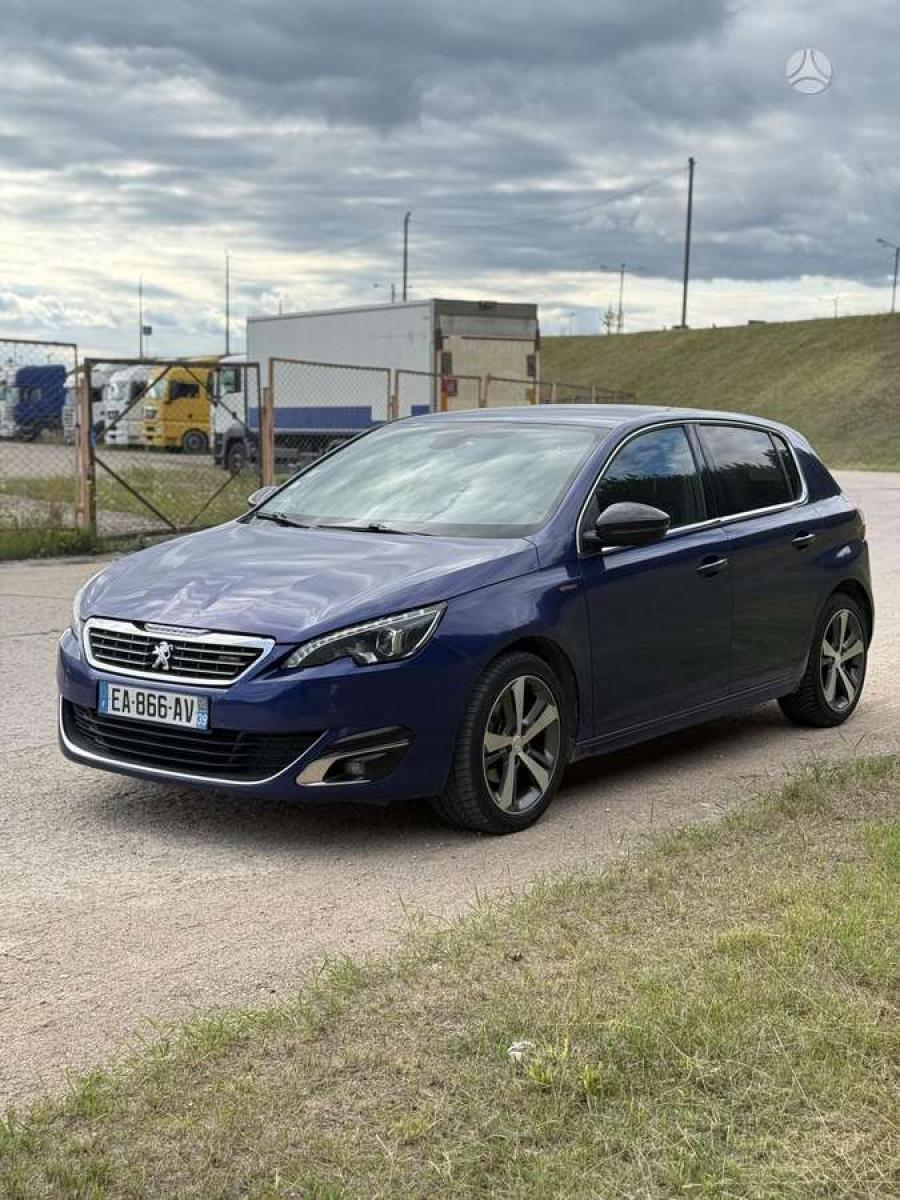 Zils Peugeot 308 2015 Viļņa, ar dzinēja tilpumu 1.20 L un nobraukumu 220 tūkst. km par 4000 €, foto 1 vietnē AUTOMOTO.COM.LV