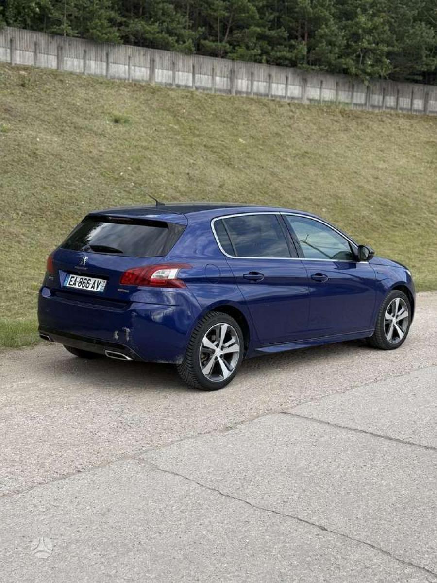 Zils Peugeot 308 2015 Viļņa, ar dzinēja tilpumu 1.20 L un nobraukumu 220 tūkst. km par 4000 €, foto 5 vietnē AUTOMOTO.COM.LV