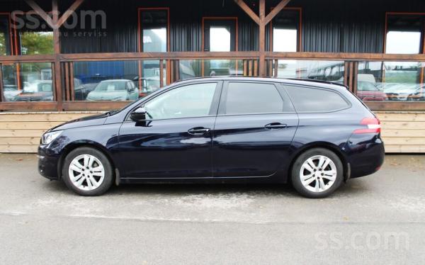 Blue Peugeot 308 2015 in Riga, with an engine capacity of 1.60 L and mileage of 0 thousand km for 4400 €, photo 5 on AUTOMOTO.COM.LV
