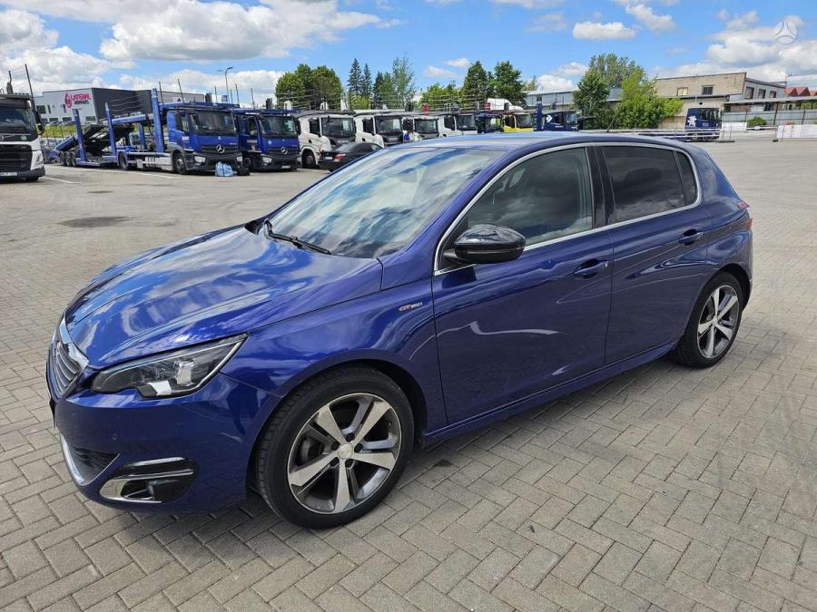Zils Peugeot 308 2016 Tauragė, ar dzinēja tilpumu 1.20 L un nobraukumu 166 tūkst. km par 4800 €, foto 3 vietnē AUTOMOTO.COM.LV