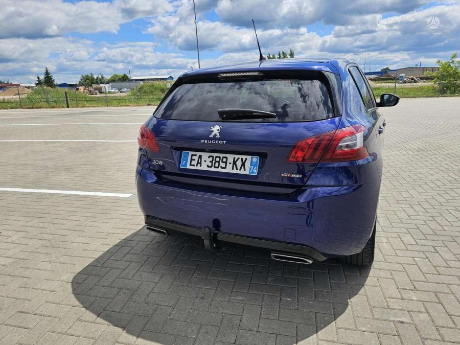 Zils Peugeot 308 2016 Tauragė, ar dzinēja tilpumu 1.20 L un nobraukumu 166 tūkst. km par 4800 €, foto 9 vietnē AUTOMOTO.COM.LV